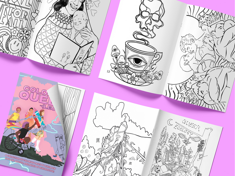 Color me Queer(lective) coloring book – Queerlective